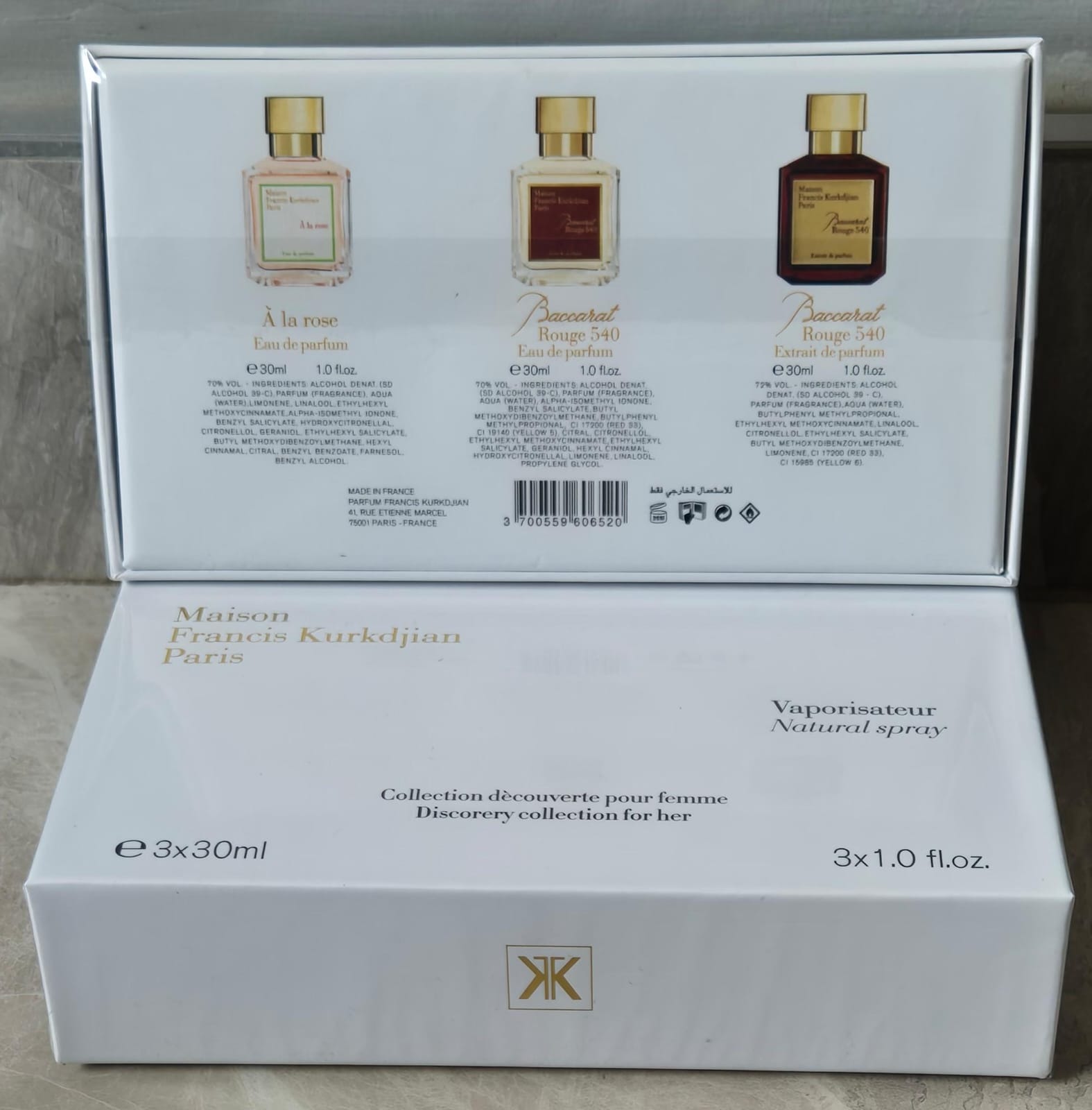 Maison Francis Kurkdjian Set (3 x 30ml) – Scentora